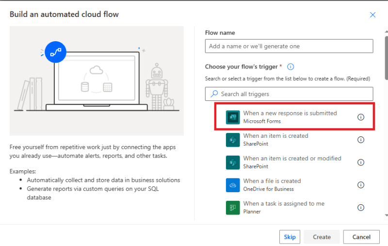 Automated Process for Leave Requests in 17 steps