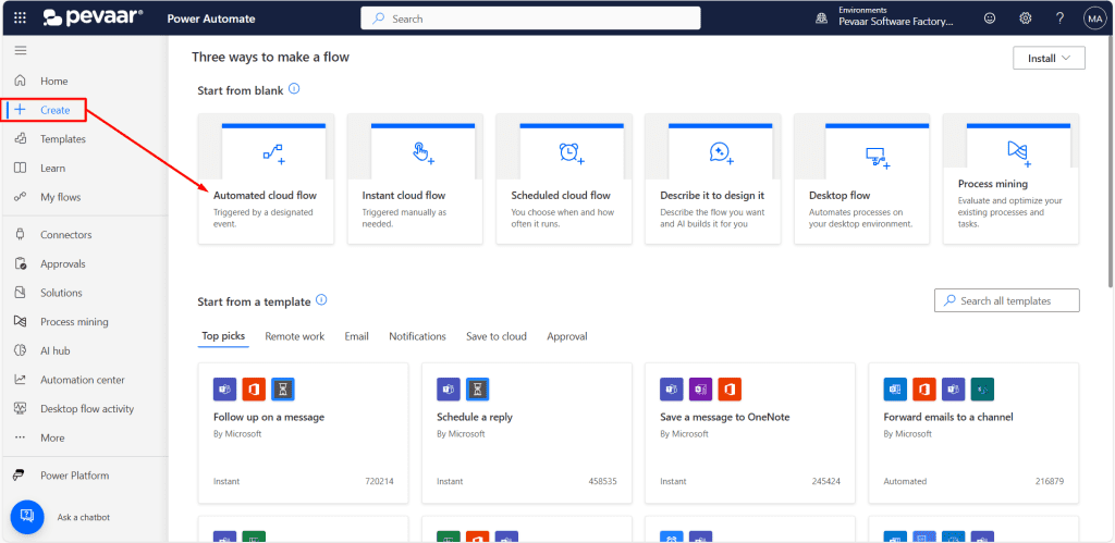 Power Automate Premium: Automatiza las tareas repetitivas.